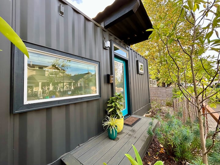 Shipping Container Tiny House With Private Patio - Portland, OR