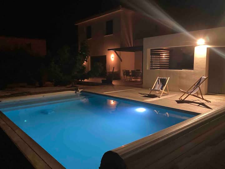 Villa Moderne Avec Piscine Chauffée - Camargue