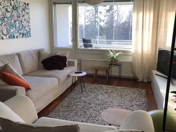 Tilava, Kauniisti Sisustettu Kaksio Puistonäkymin - Helsinki