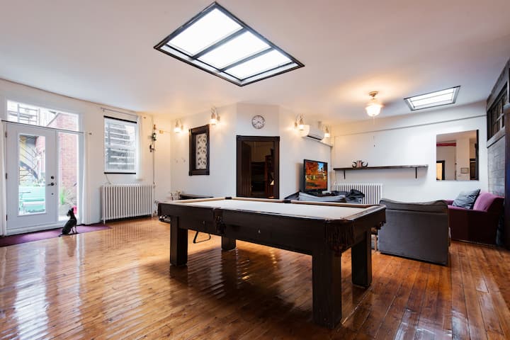 Loft Spacieux, Fibre Wifi, Entrée Sans Clé - Montreal