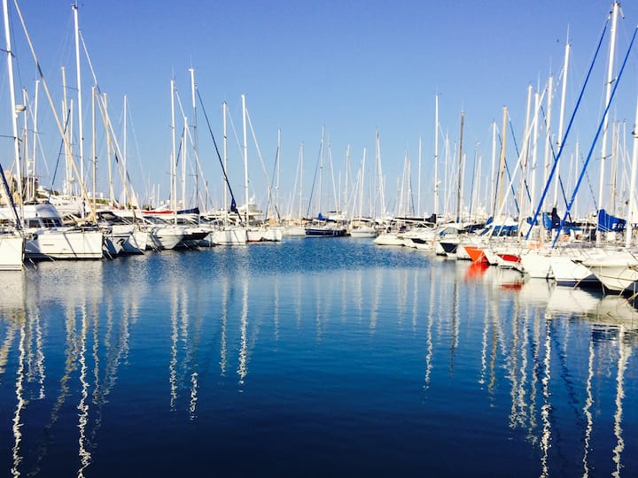Loft Vue Mer – Centre-ville & Plages à Pied - Antibes