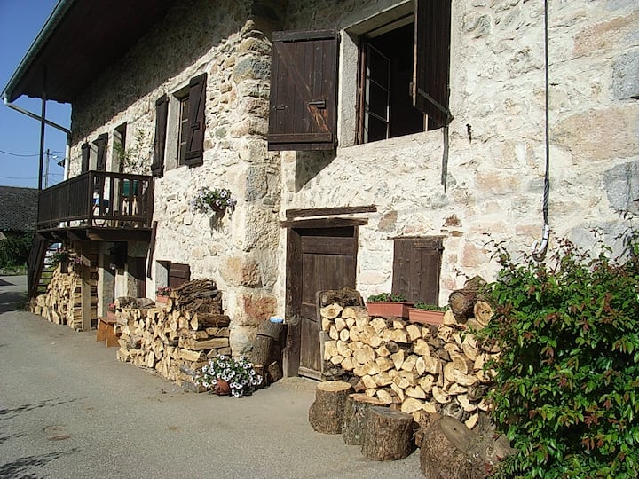 Maison Baujue, Cheminée Et Montagne - Aillon-le-Jeune