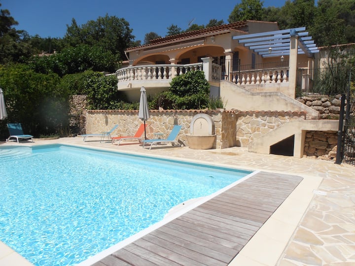Draguignan Villa Avec Vue Et Piscine Chauffée - Les Arcs