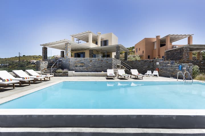 Villa Kyparissi Sur Kea - Kéa