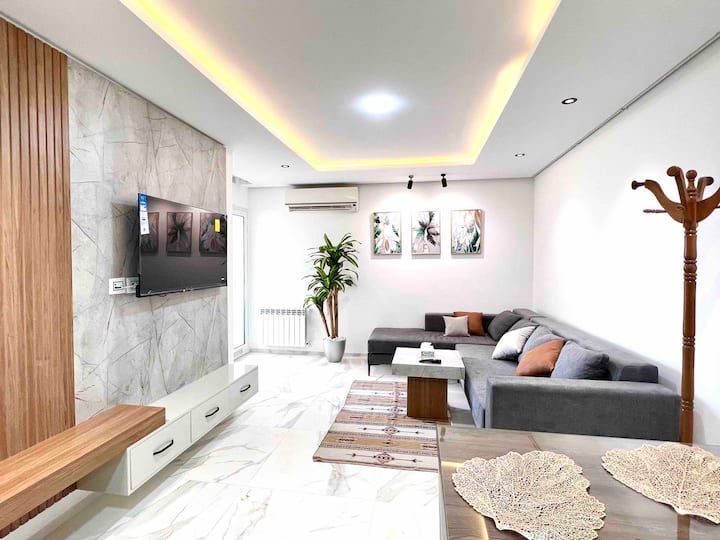 Superbe 1 Br Appart, La Soukra, Proche Aéroport - Tunisia