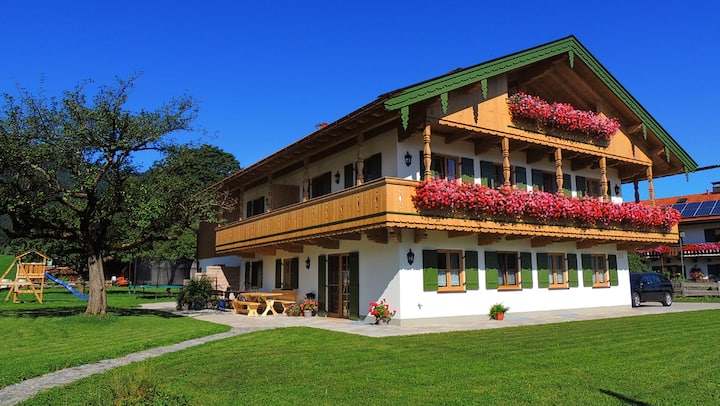 Ferienwohnung Grasmüllerhof Am Fuße Des Braunecks - Lenggries