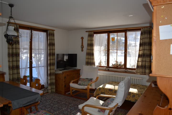 4 1/2 Zimmer Ferienwohnung  In Klosters-platz - Klosters-Serneus