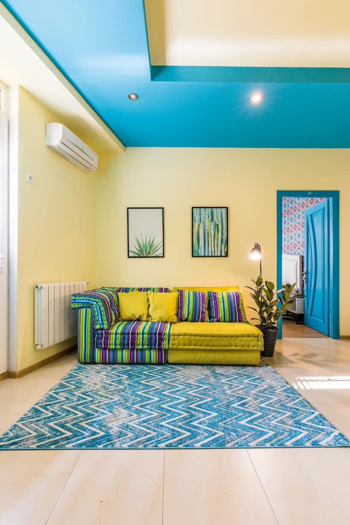 ☀ City Center-25% 0ff ☀ 2 Bdr  Apart W/ Balcony ☀ - Tbilisi