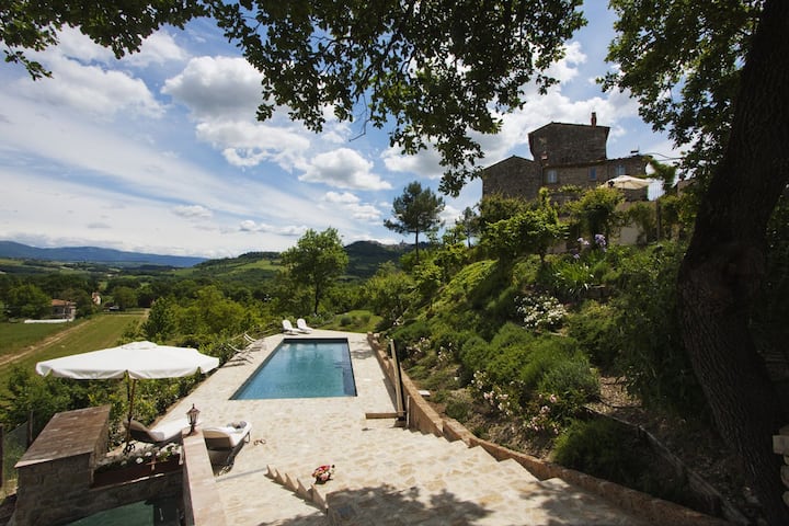 Casa Storica Con Piscina Nella Natura Umbra - Todi