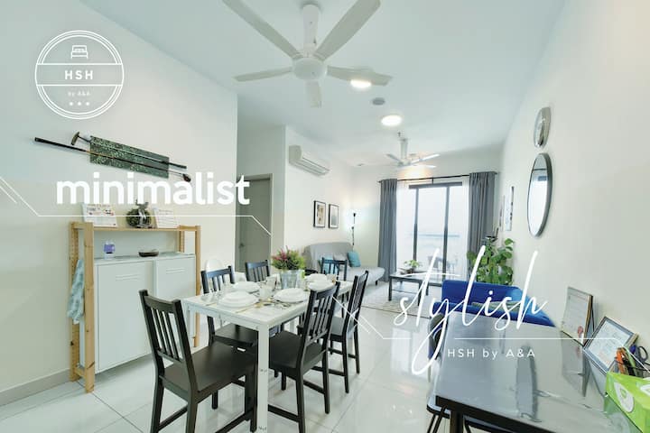 Comfy Apt@ten Kinrara•pavilion•ioi•near Sunway•lrt - Puchong