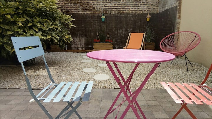 Le Nemo : Bel Appartement Terrasse  Henriville Cv - Amiens