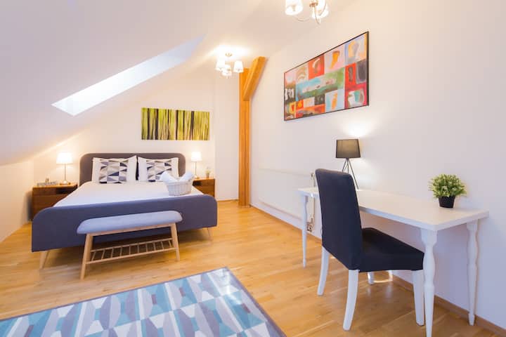 Quaint Key !!Room!! W Ensuite Bathroom In Center - プラハ