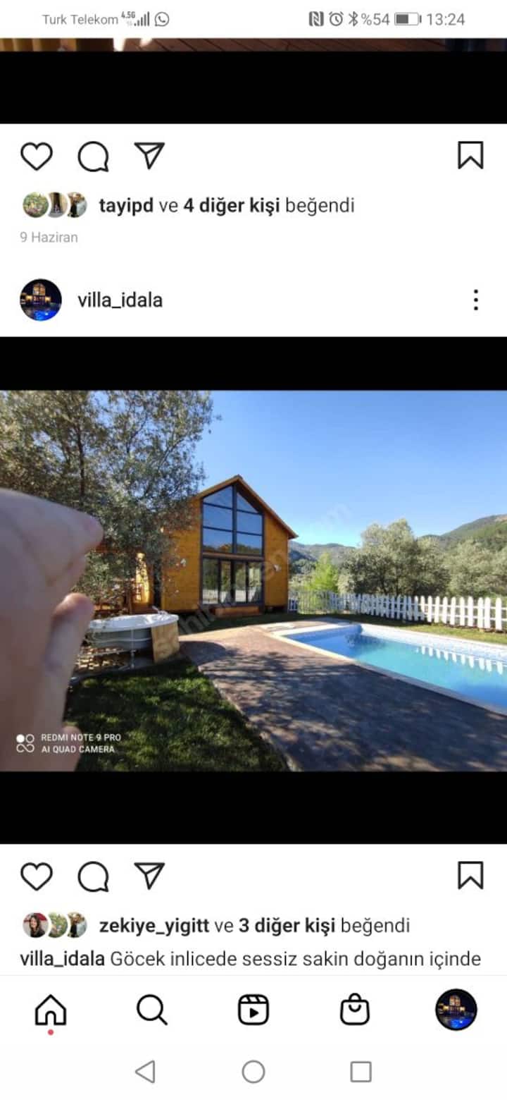Havuz Ve Jakuzi Ile Doğa Manzaralı Rahat Villa - Göcek