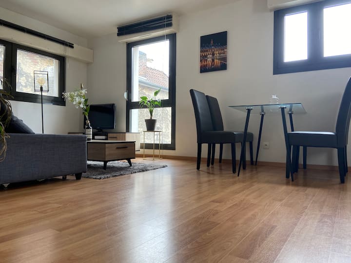 🅿️ 65 M2 ⭐️ Grand Place - Centre⭐️ Charmant-lumineux🛗 - ibis budget Lille Centre