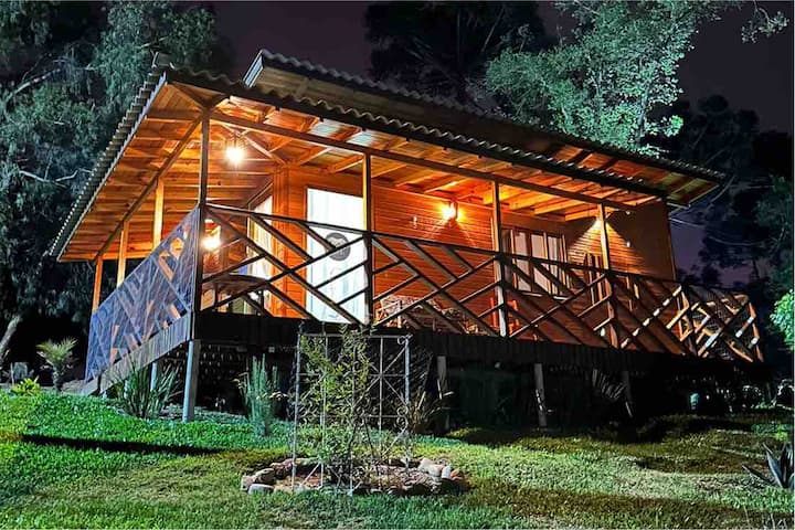 Cabana Completa Com Vista Para O Lago E Montanhas - Urubici