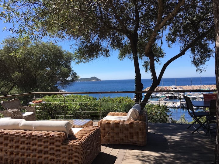 'Waterfront' - 2 Separate Häuser (Ideal Für 2 Familien) - Ruhe Und Komfort - Porquerolles