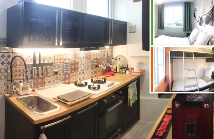 ❤️ Cité Du Vin - 2 Chambres Privées Climatisées - Bordeaux