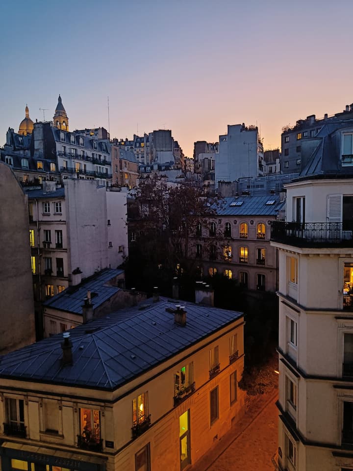 Bel Appartement Dans Le Village Ramey - Montmartre - París