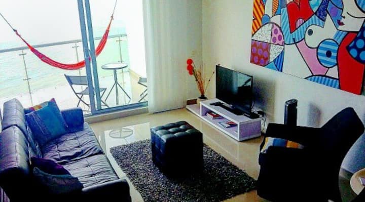 Beautiful Seafront Apartment - Cartagena