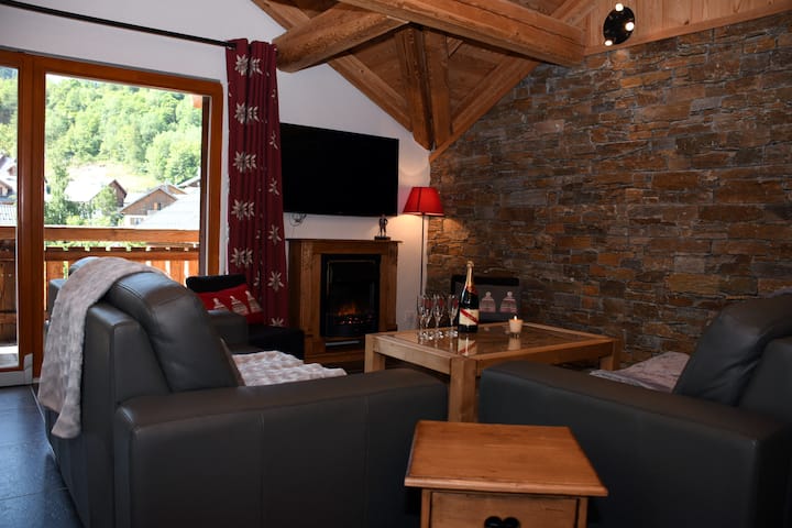 App.95 M2 Cl.4**** à 150 M Des Télécabines Et Esf - Valloire