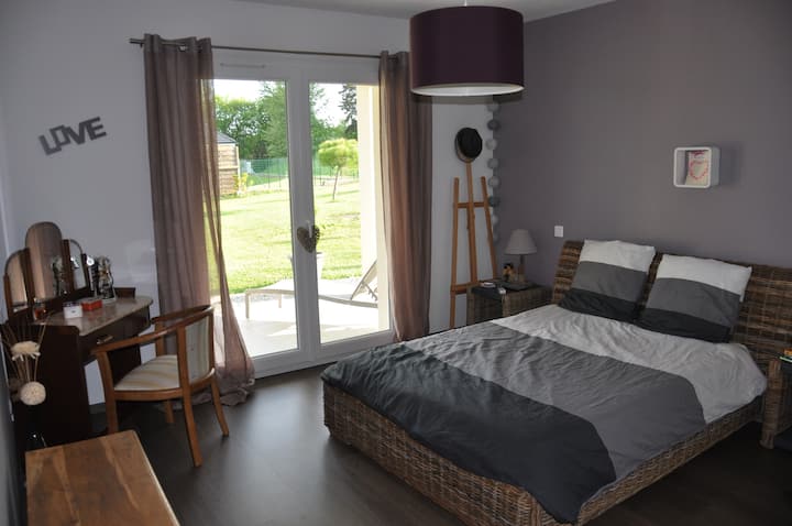 Chambre Chaleureuse Au Calme Près Du Lac Du Causse - Brive-la-Gaillarde
