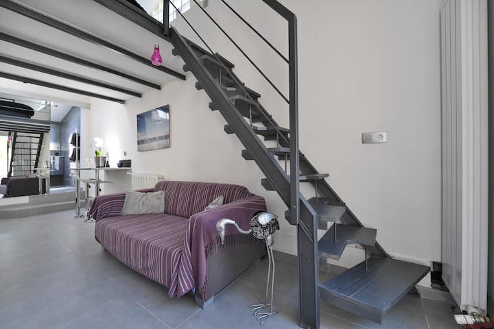 Joli Duplex Climatisé+ Terrasse Entre Ville Et Mer - Lattes