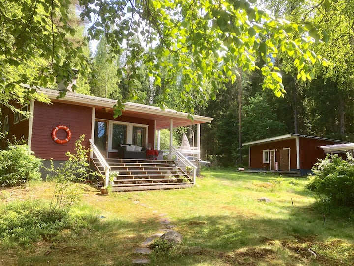 Rantamökki /Lakefront Cabin 1hr From Helsinki - Sammatti