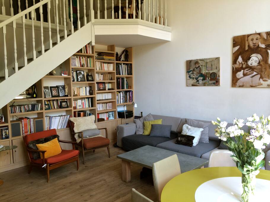 Wonderful Mouffetard Panthéon 120m2 - Lofts for Rent in Paris, Île-de ...