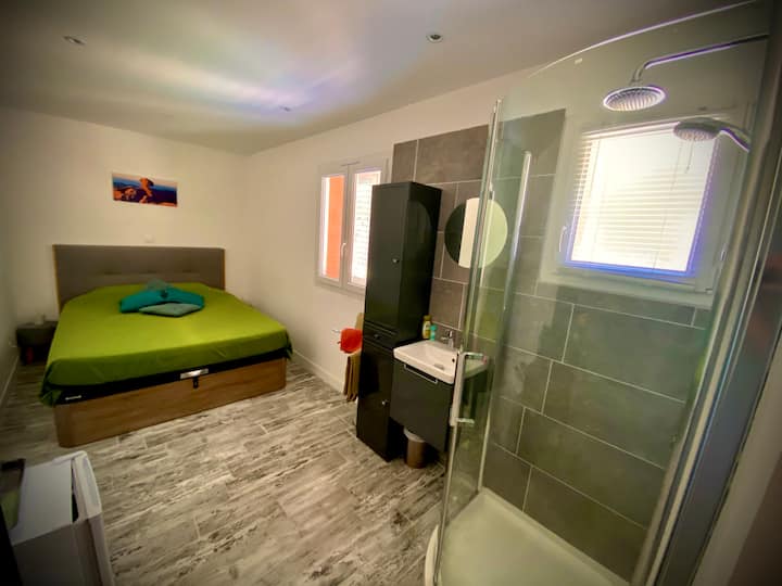 Chambre Privée(l’omu Di Cagna), Clim,wifi,parking - Pianottoli-Caldarello