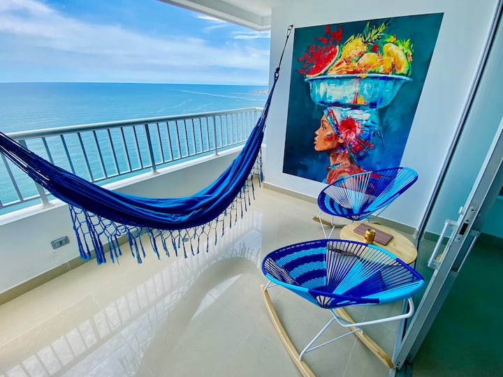 Beachfront Apartments Palmetto - Cartagena