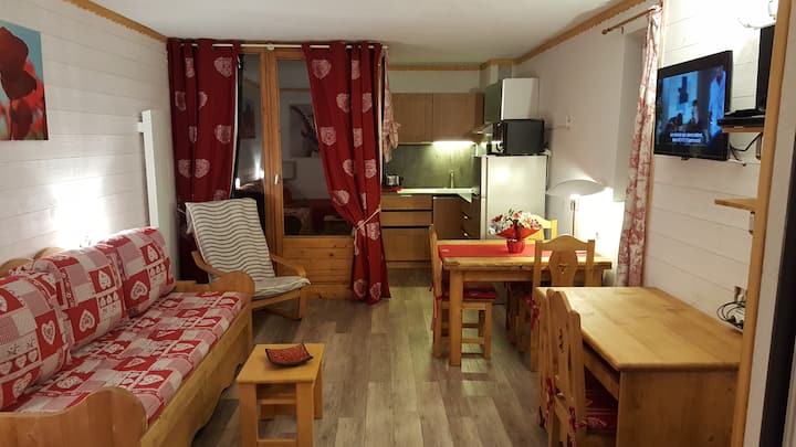 Studio Pour Skier à Meribel (7mn Nav+30mn Telecab) - Brides-les-Bains