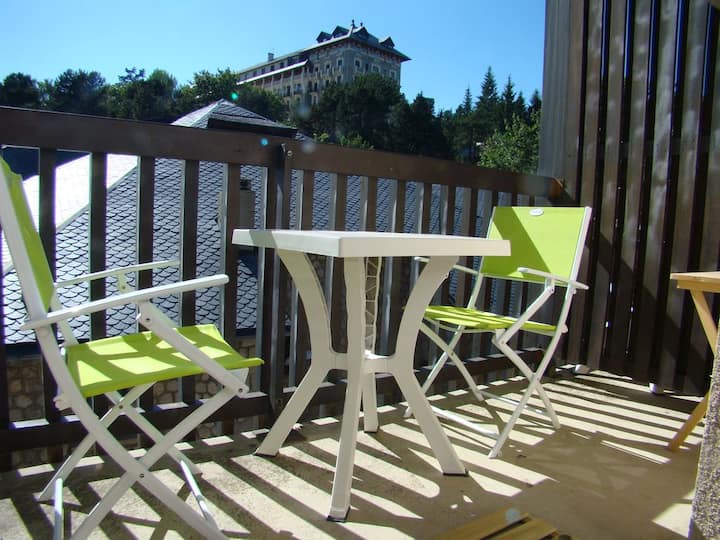 50 M Des Télécabines Terrasse Vue Grand Hôtel - Font-Romeu-Odeillo-Via