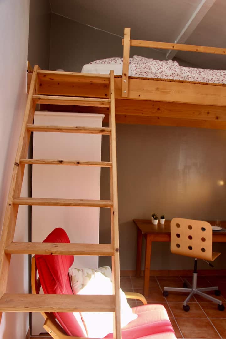 Studio 1 Personne (Entrée Indépendante) - Nantes