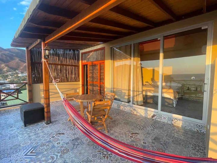 Cabaña Paraíso 6 Con Hermosa Vista Al Mar - Taganga