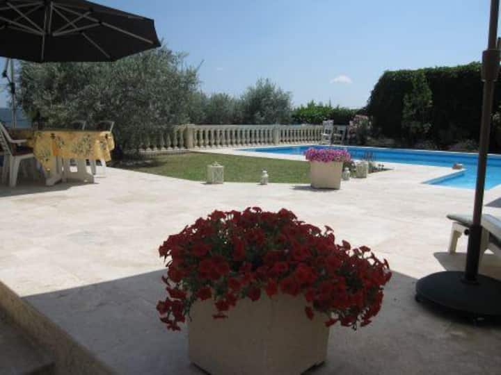 Villa Provençale With Panoramic View - Oraison