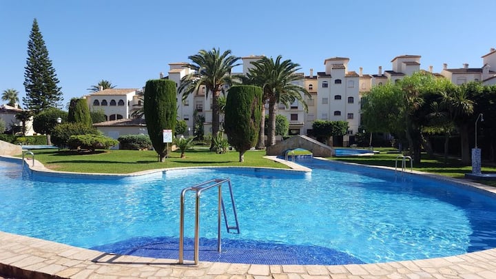Lumineux Appart 1 Ch, So, Jardin, 500m De La Plage - Jávea