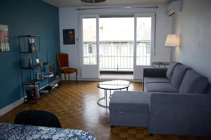 Plage Des Catalans, Appartement Le 4 De Coeur - Marsella