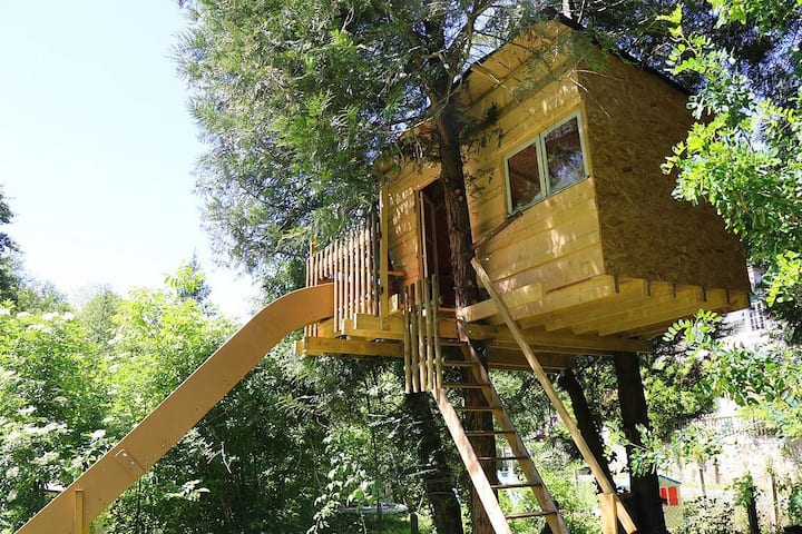 Cabane Dans Les Arbres Avec Terrasse - Indre-et-Loire