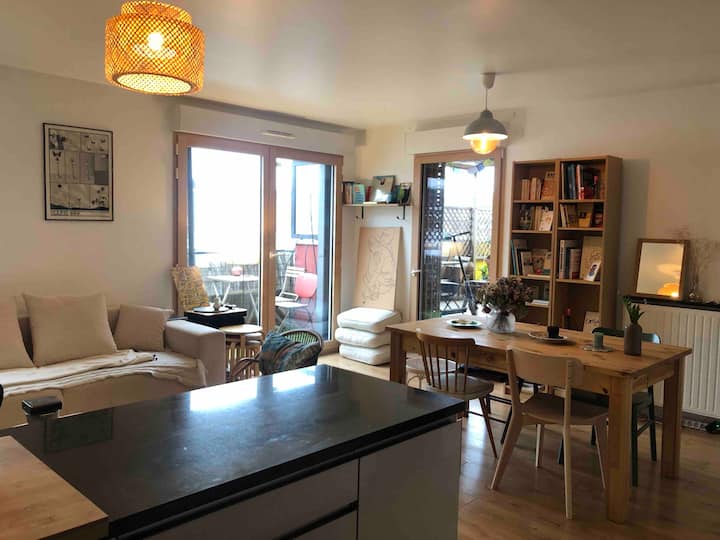 Appartement Terrasse Balcon - Porte de Montreuil