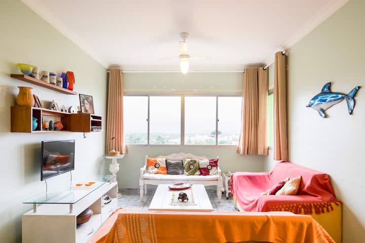 Ubatuba - Itaguá - Apto. 6 Pessoas, Wi-fi, Netflix - Ubatuba