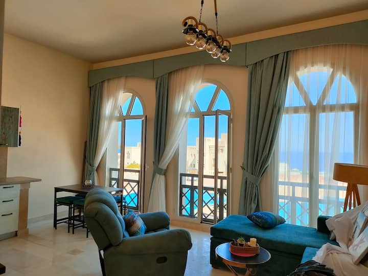 Azzurra Sahl Hasheesh Fabulous Sea View Apartment - Hurghada