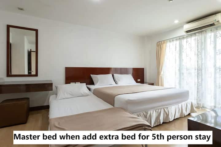 Great Location/price/ 2br/6px /100m Bts/sukhumvit - Bangkok