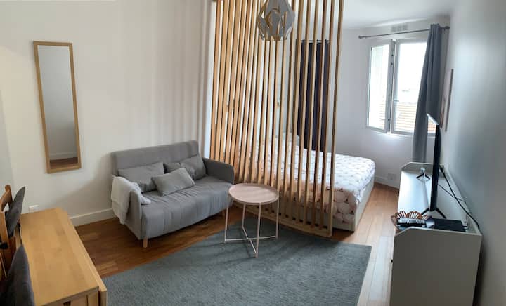 Studio Bien éQuipé Et Cosy Paris La Defense - Puteaux