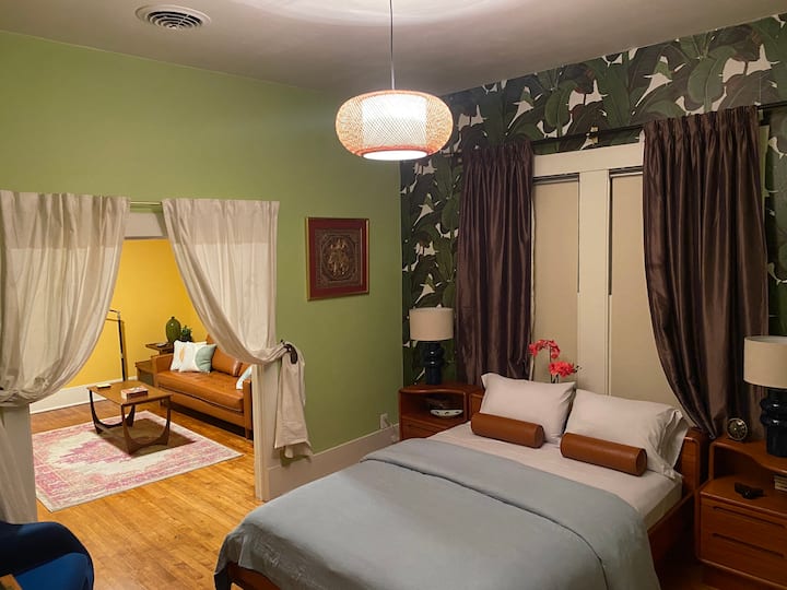 Hughes Themed Apt In The Heart Of Historic Heights - Houston, TX