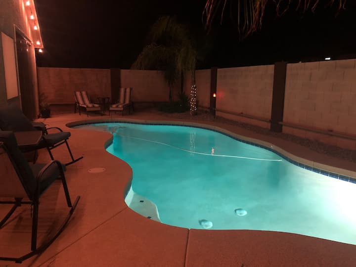 Arizona Oasis-private Yard W/pool. Can Be Heated - Queen Creek, AZ