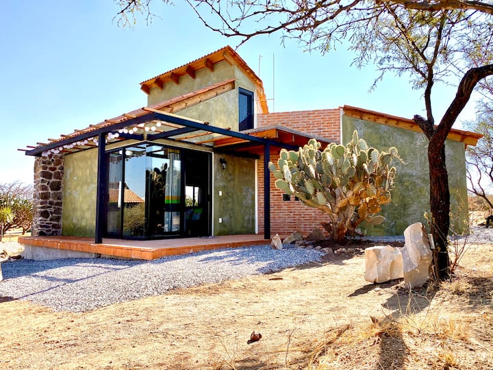 Cabaña K’angi Del Semidesierto (Verde) Hai Xëní - Querétaro