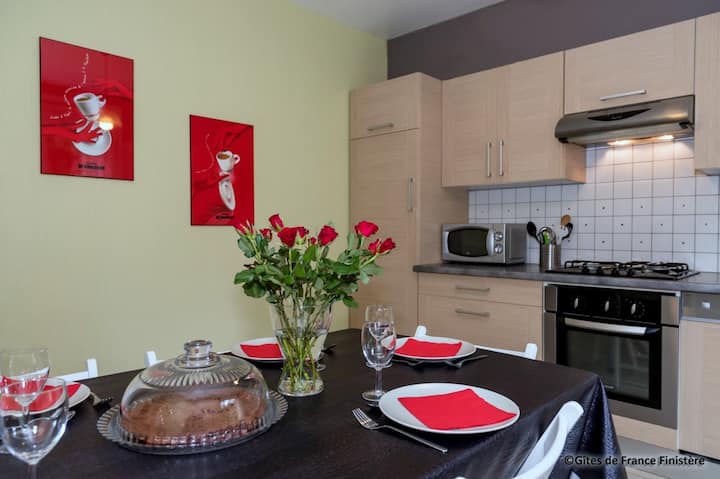 Maison Cosy, à 5mn Du Centre Crozon, Plage Portzic - Crozon
