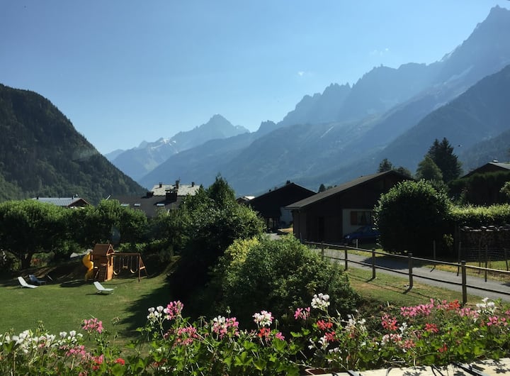 Beautiful Modern 3 Bed En-suite Chalet Apartment With Balcony - Les Houches