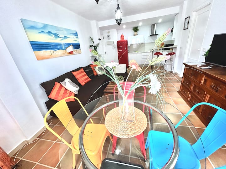 Apt Bahia.en Primera Línea Playa, Climatizado Wifi - Zahara de los Atunes