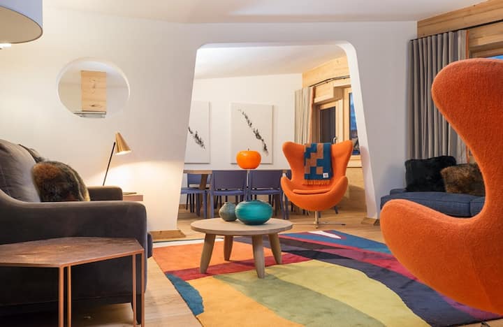 Billy Avoriaz Luxueux Penthouse 5 Chambres Chemine - 샤뗄